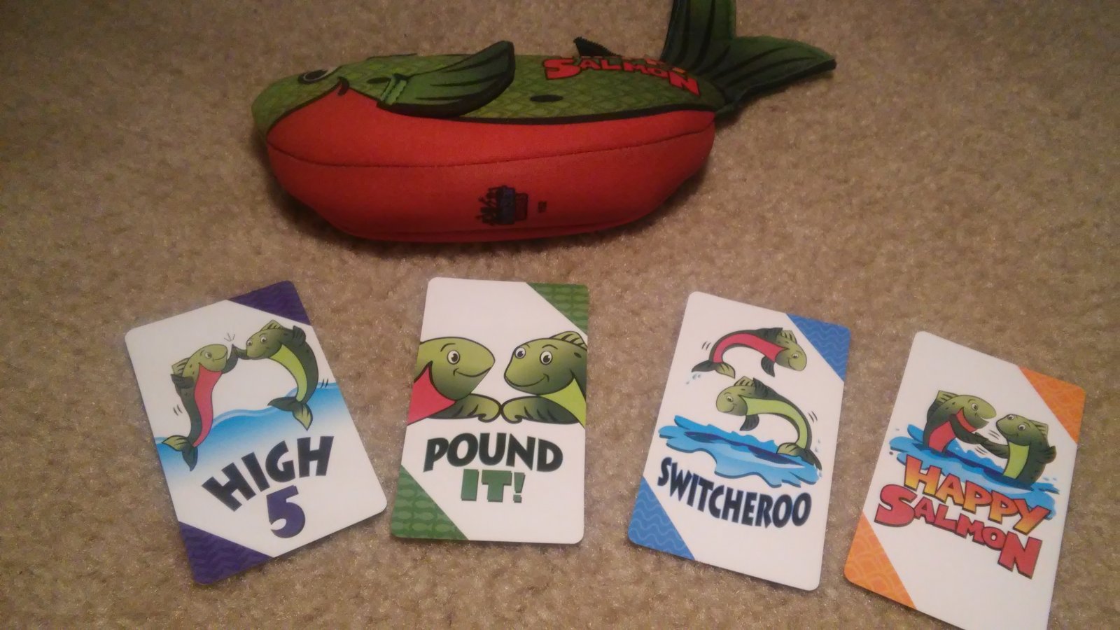 Flop flop flopping on heaven’s floor–Happy Salmon review