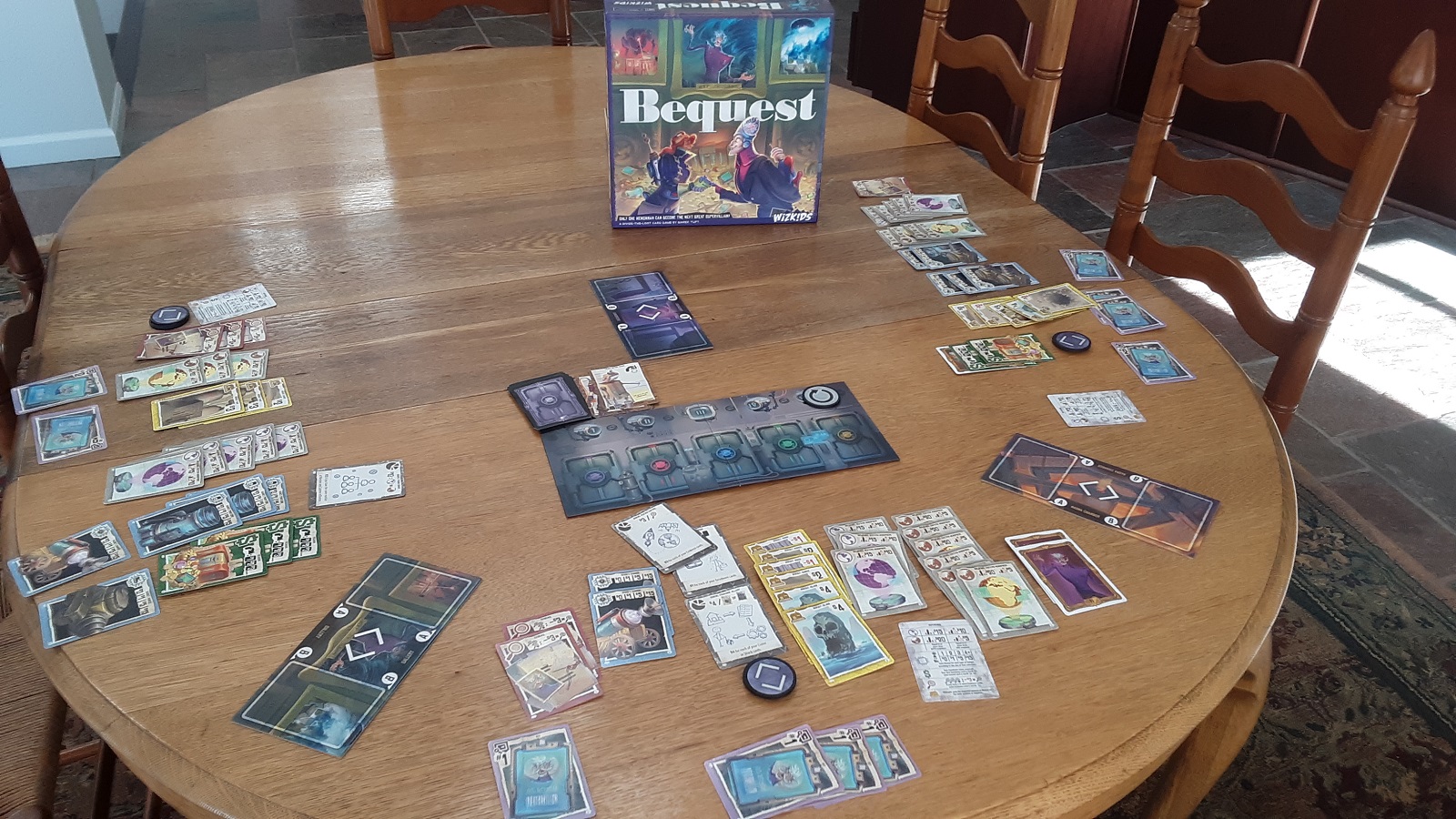 Bequest Review ⏤ A Tight Game in a Roomy Box