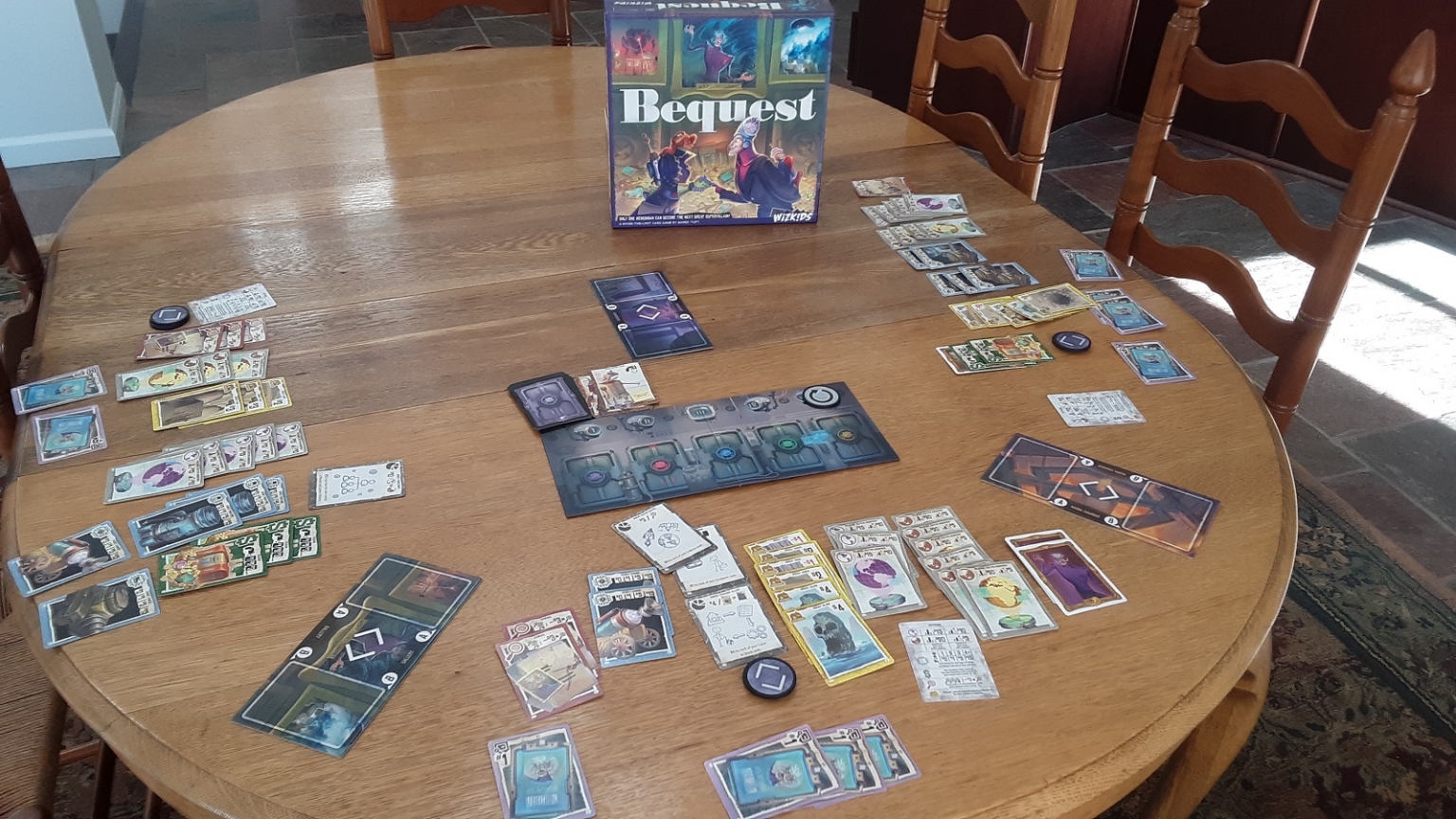 Bequest Review ⏤ A Tight Game in a Roomy Box