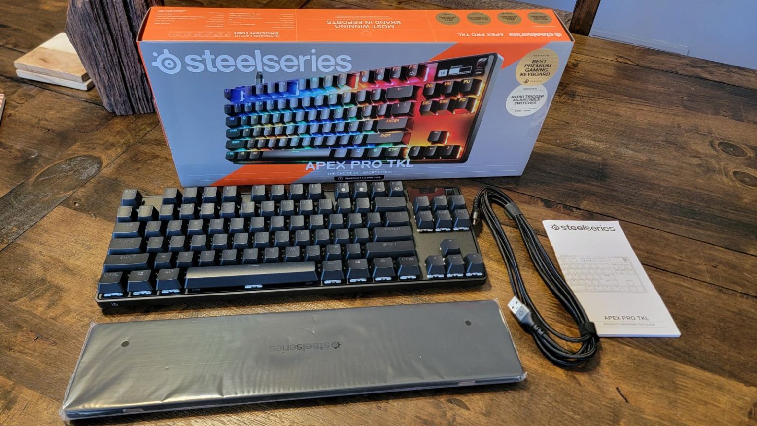 SteelSeries Apex Pro TKL Gen 3 Keyboard and Aerox 3 Wireless Ultra ...