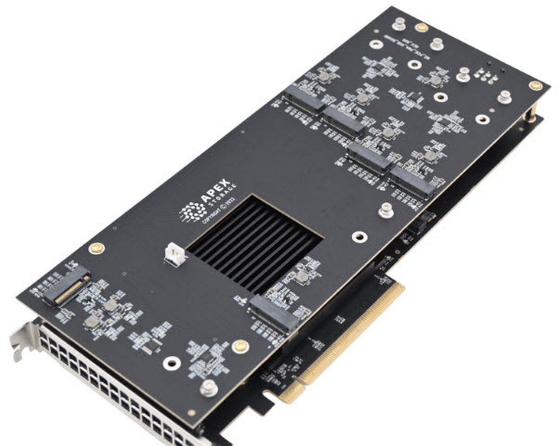 Sabrent Apex X21 Destroyer – want to see 168 TB of NVMe?