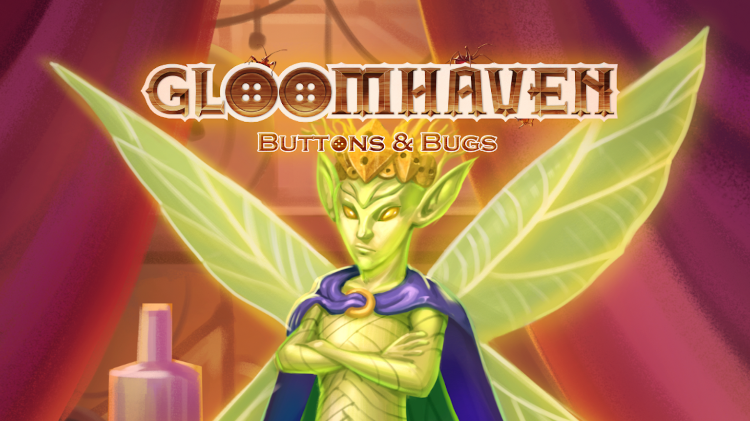 Cephalofair Games announces Gloomhaven: Buttons & Bugs