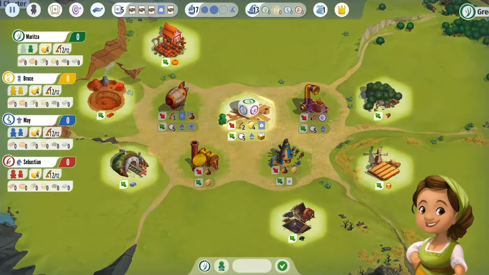 Explore a digital legacy game as Charterstone: Digital Edition is ...