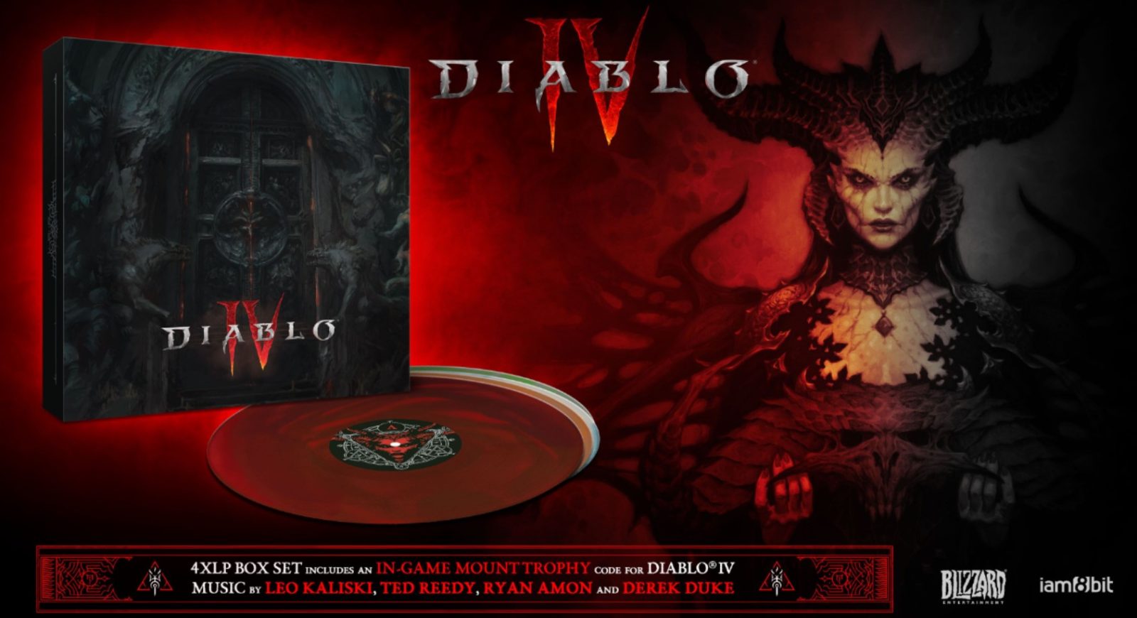 iam8bit and Blizzard Entertainment unveil massive four-disc Diablo IV ...