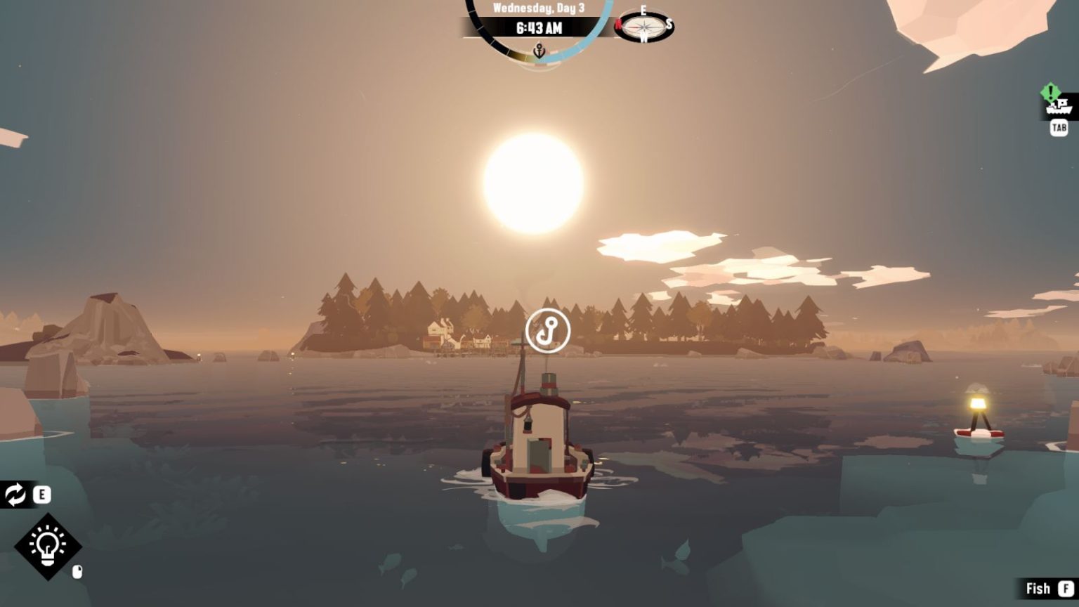 Dredge review – A checkered flag of red and white