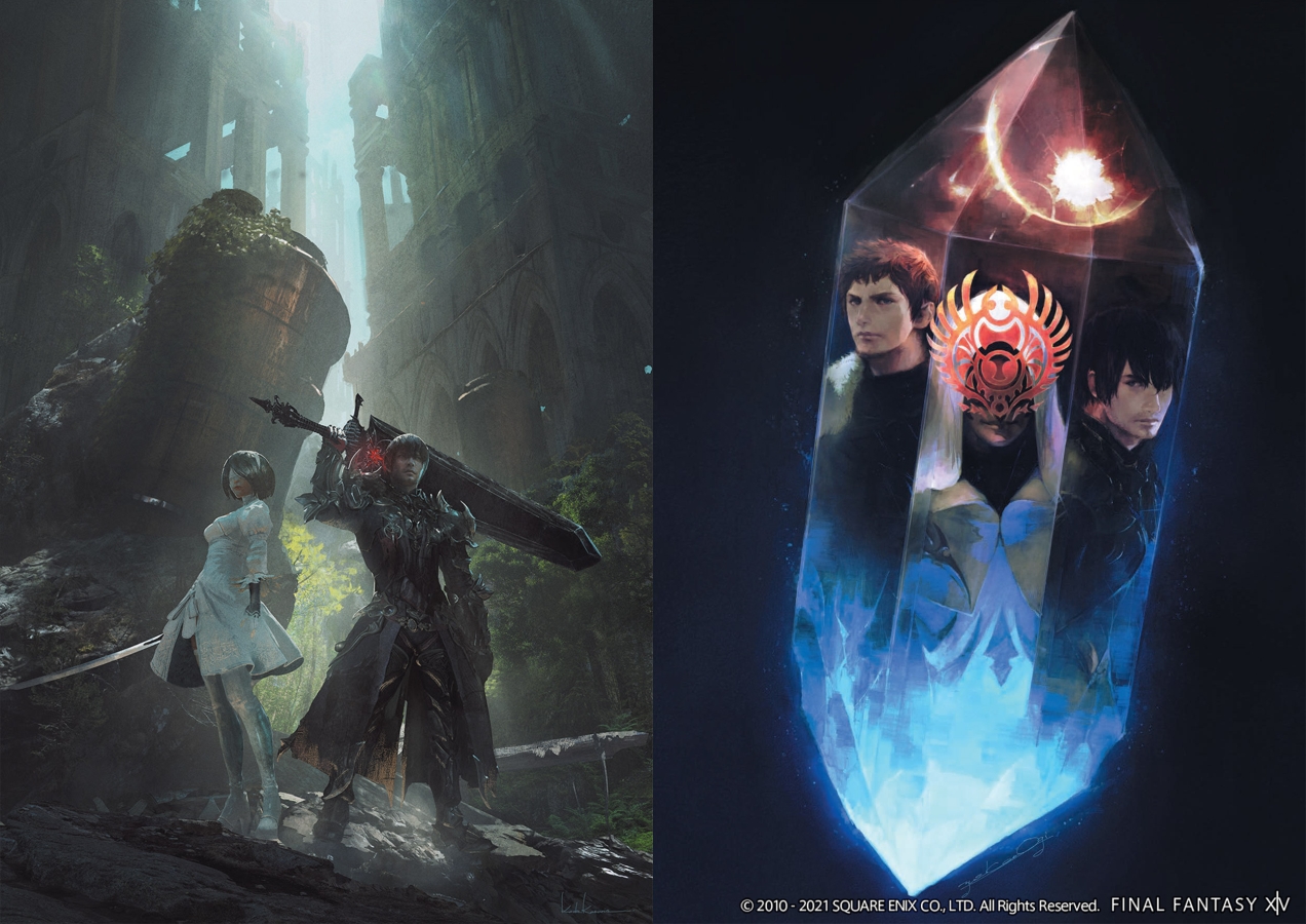Final Fantasy XIV: Shadowbringers Art Books Review — One brings art