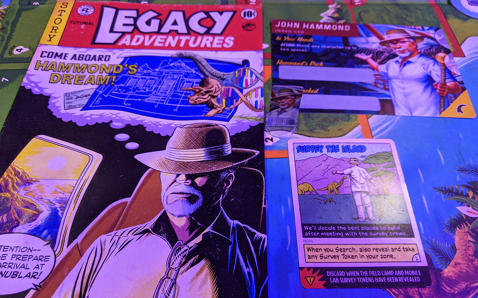 Jurassic World: The Legacy of Isla Nubla hands-on preview at PAX Unplugged