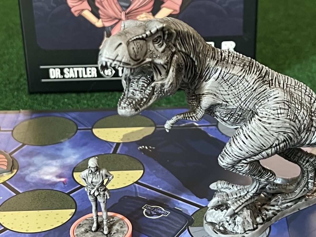 Unmatched: Jurassic Park- Dr. Sattler vs T. Rex review—awakening my ...