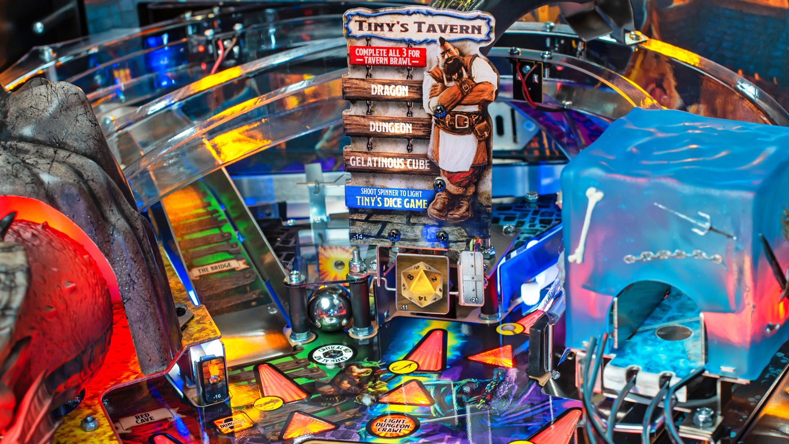 Stern Pinball releases The Tyrant’s Eye D&D pinball machine