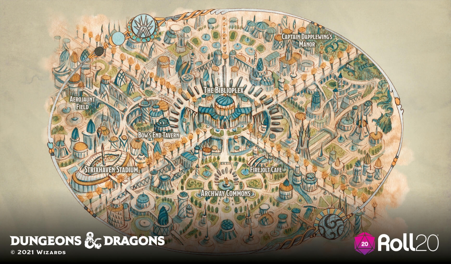 Strixhaven: a Curriculum of Chaos Roll20 review—anemic academia