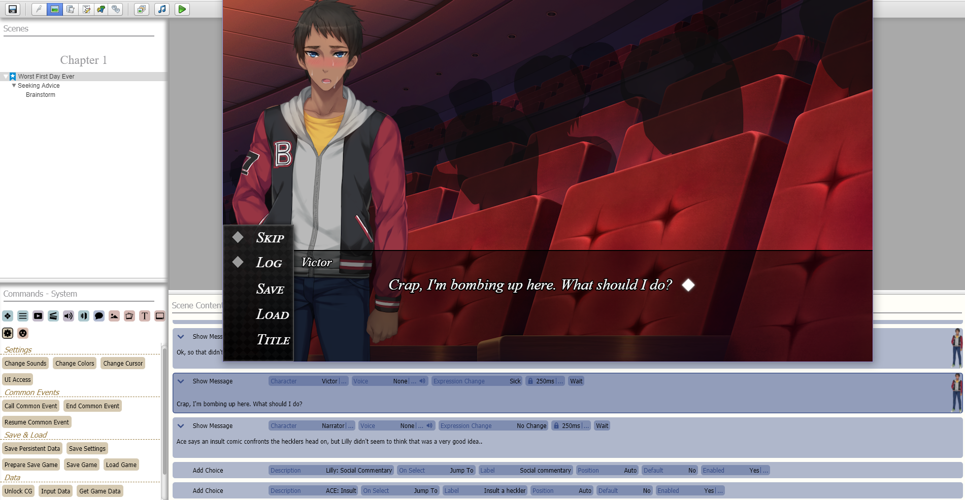 Your story, your way – Visual Novel Maker