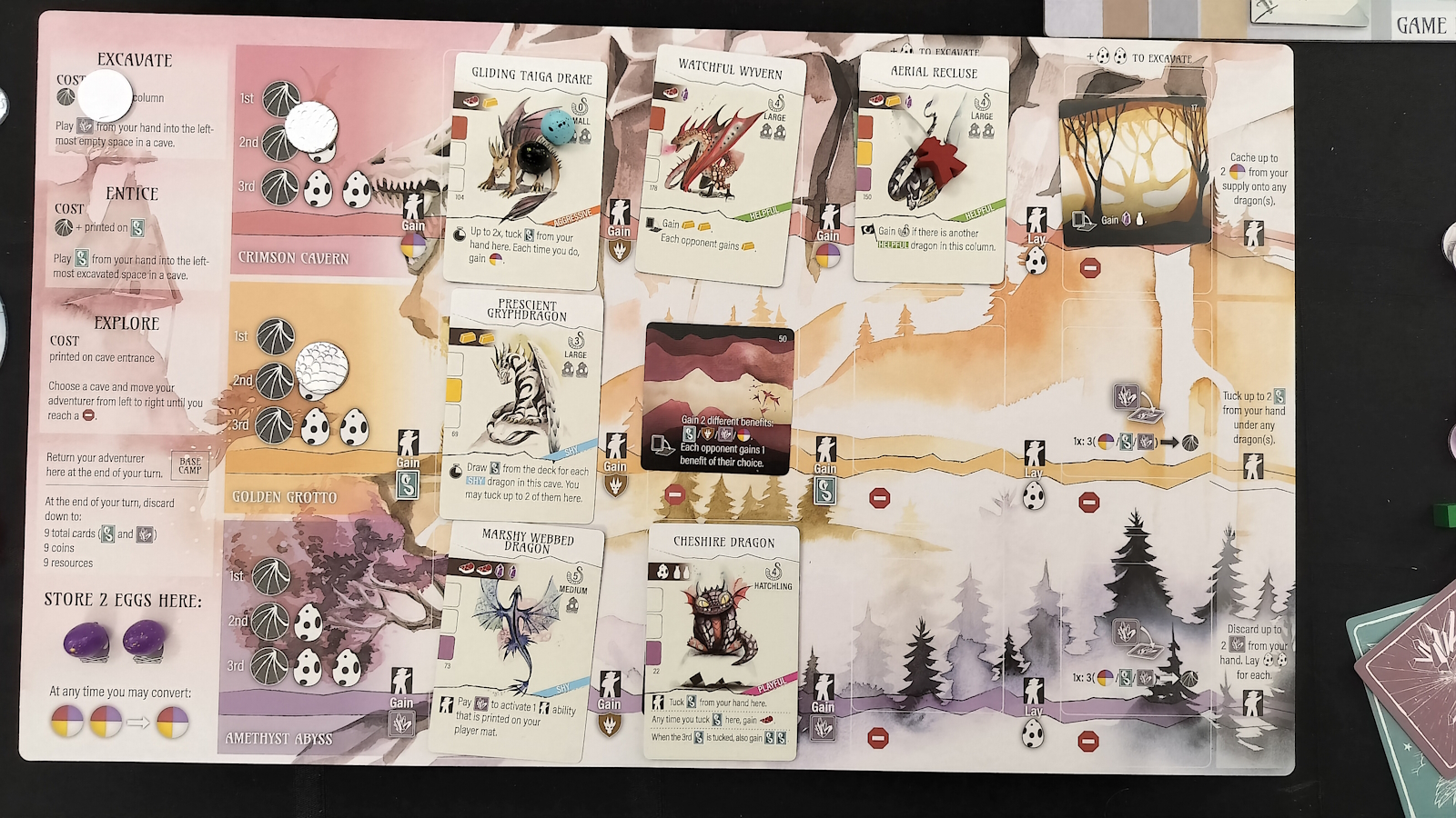 Wyrmspan review — Replacing feathers for scales