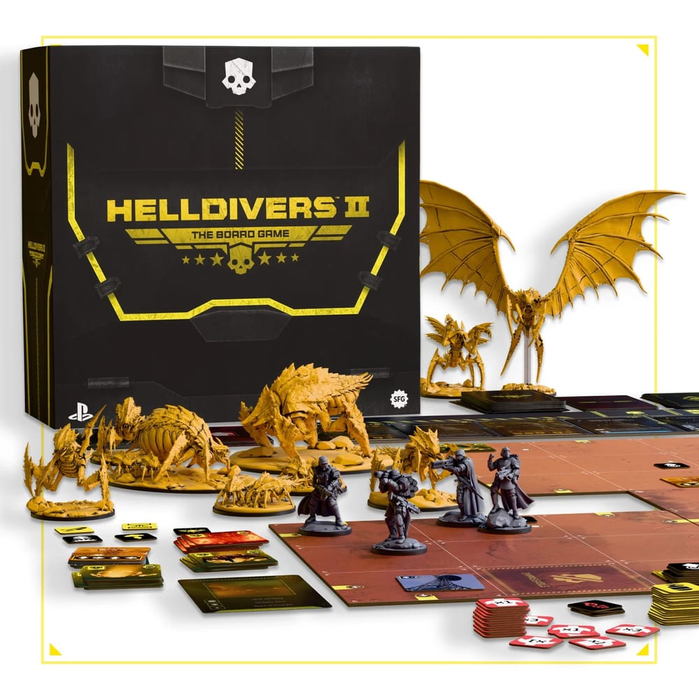 Defend Super Earth with Helldivers 2: The Board Game now on Gamefound