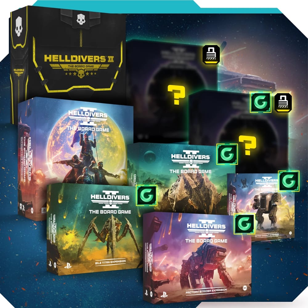 Defend Super Earth with Helldivers 2: The Board Game now on Gamefound