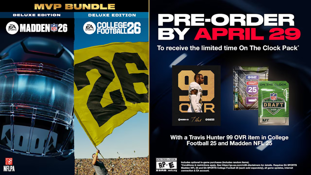 You can pre-order the EA Sports MVP bundle now!