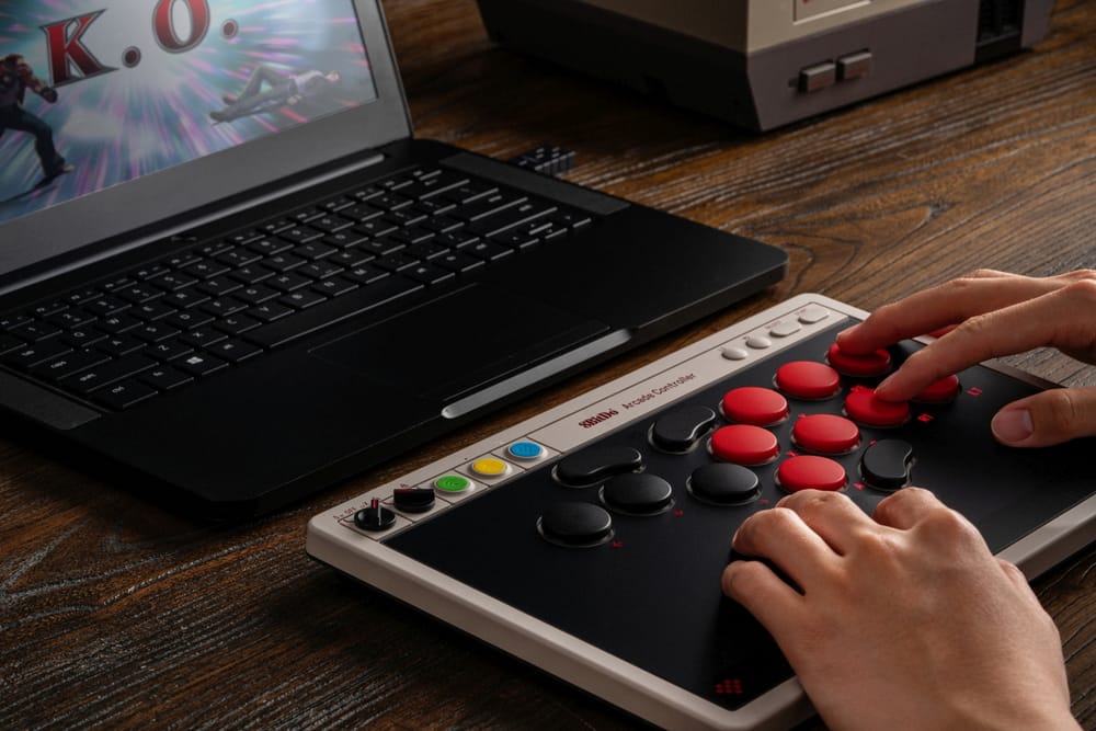 Get back in the ring with 8BitDo's Arcade Controller range