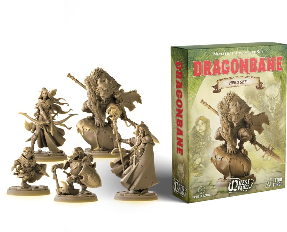 Dragonbane miniatures coming soon to Kickstarter