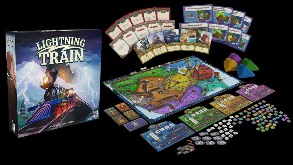 Lightning Train now available for pre-order by Dire Wolf