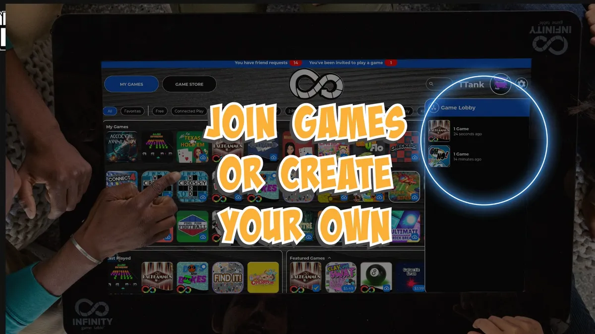 Arcade1Up announces “Lobbies for Connected Play” for the Infinity Game ...