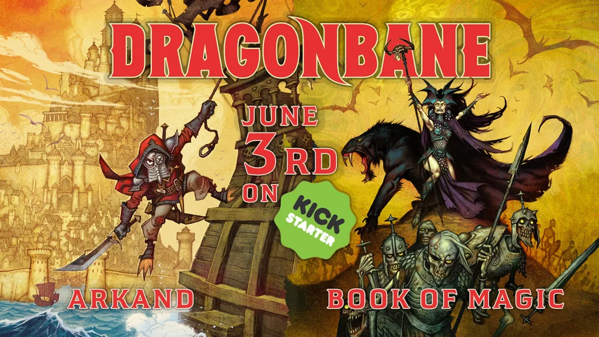 Dragonbane RPG to add two new books through Kickstarter on June 3rd