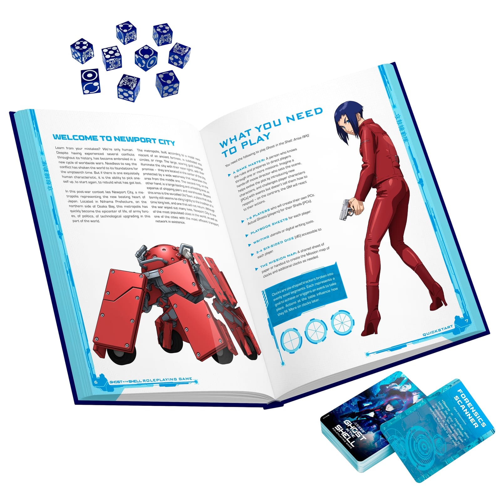 Ghost in the Shell TTRPG coming to Kickstarter in November