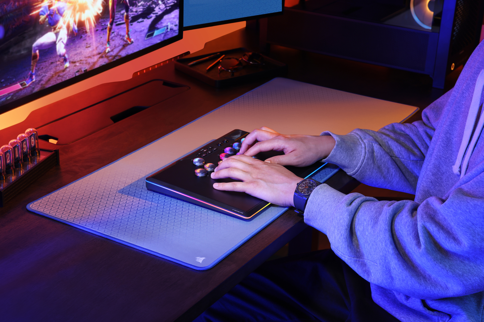 CORSAIR Steps Into the Ring with the Novablade Pro Wireless Hall Effect Leverless Fight Controller