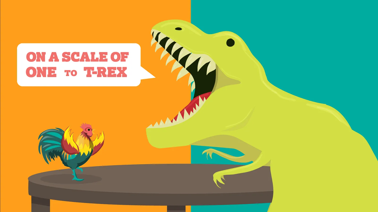 Exploding Kittens creators announce On a Scale of One to T-Rex, a game ...