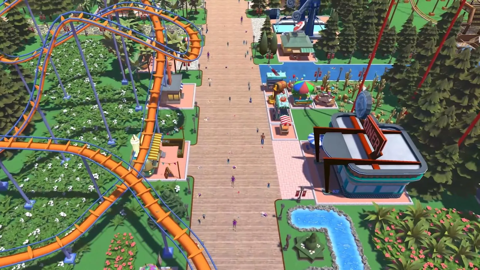 Rollercoaster Tycoon Adventures Deluxe, featuring 80 new rides and ...