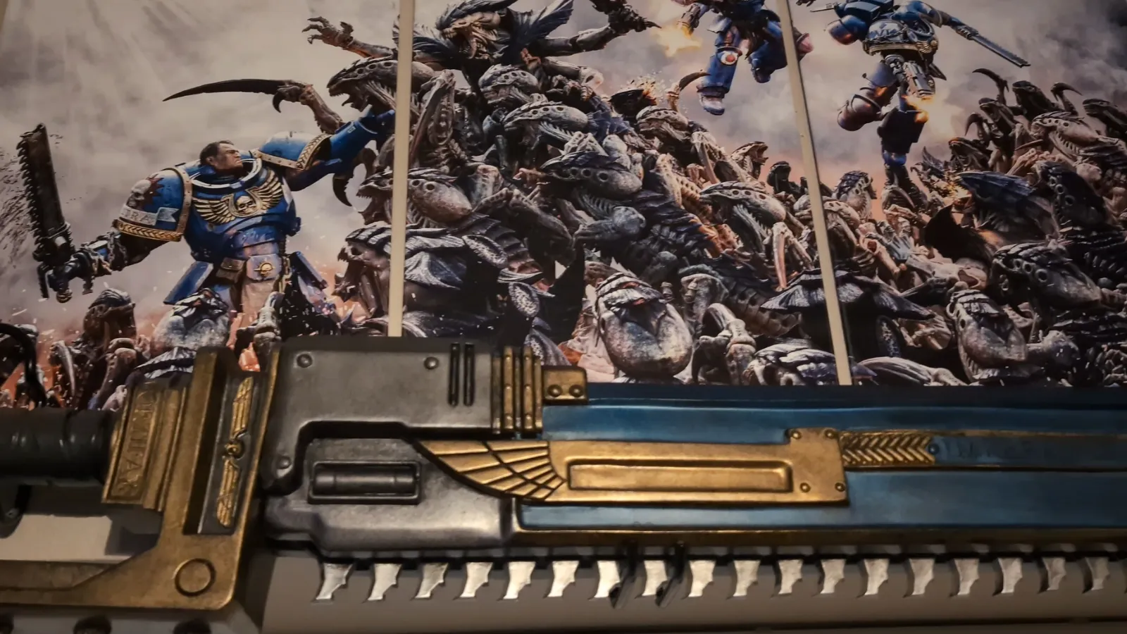 Displate unleashes an EPIC Warhammer 40K: Space Marine 2 Triptych — we ...