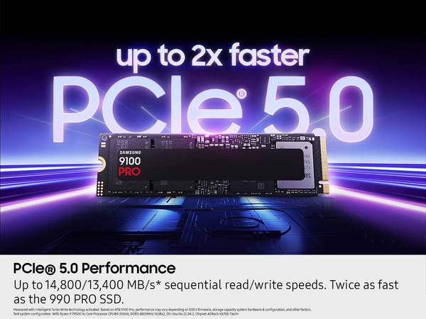 Samsung 9100 PRO Series SSD hits the 8TB size milestone