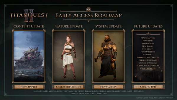 Titan Quest II just launched a major early access update!