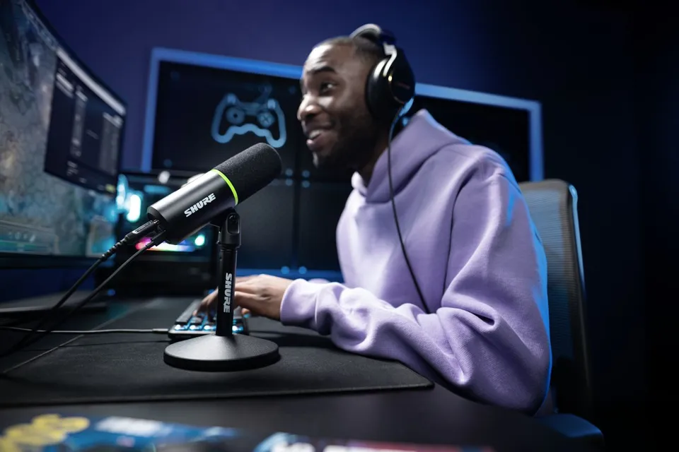 Shure dives into the video game and streamer mic market