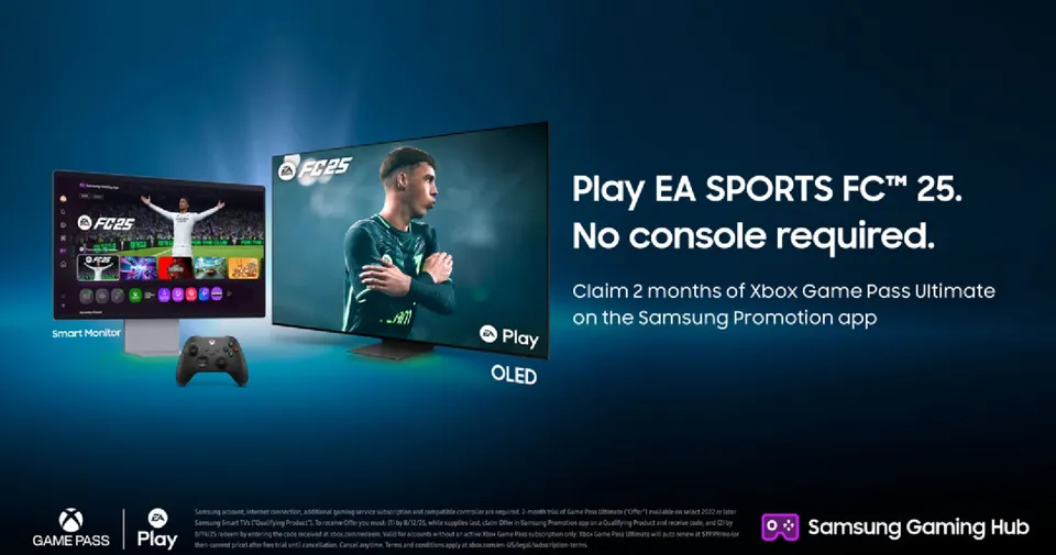 New Game Pass offer comes by way of Samsung TVs